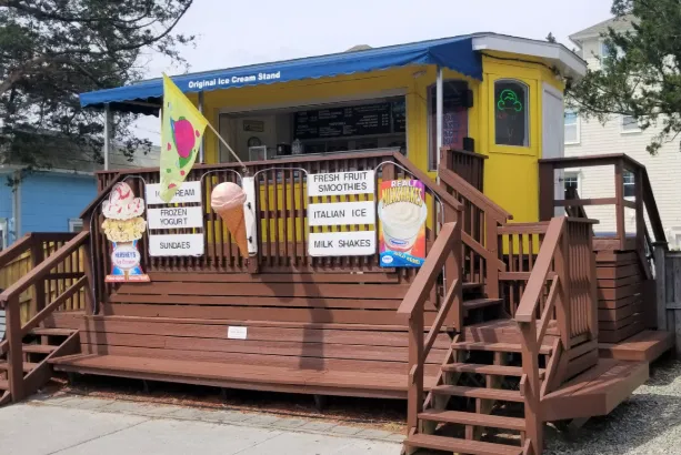 Ice cream stand