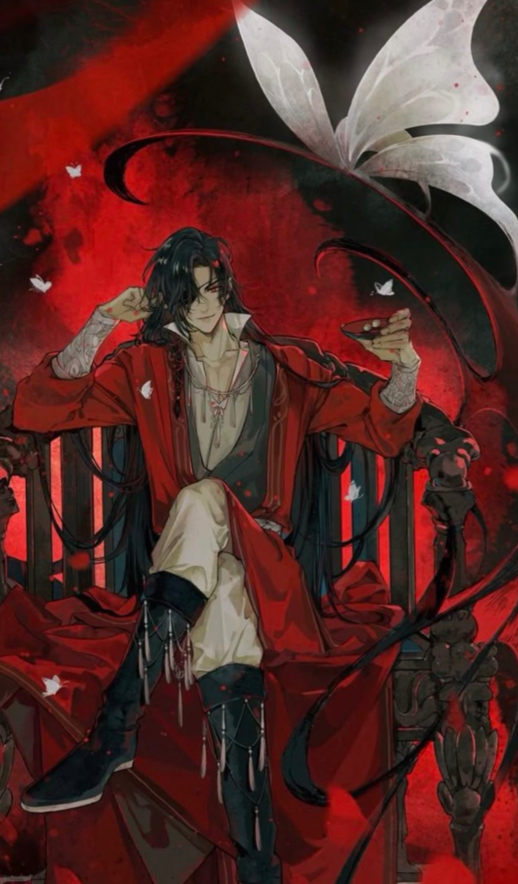 Hua Cheng - Crimson Rain Sought Flower