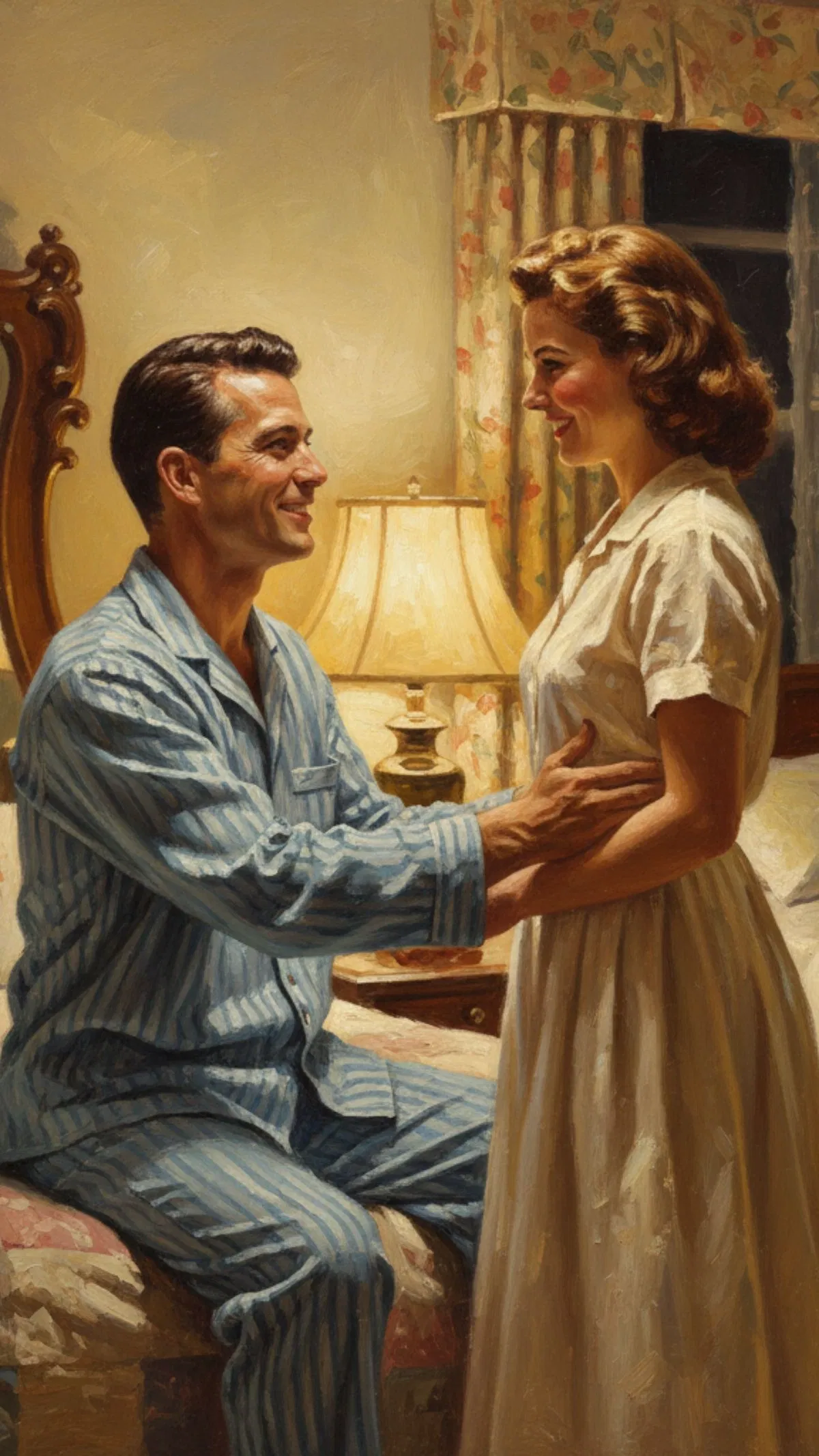 Jasper and Hazel I 1950's Traditional Parents