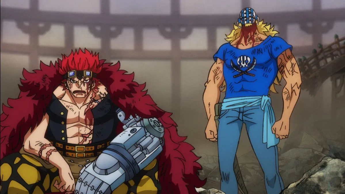 Eustass Captain Kid and Massacre Soldier Killer