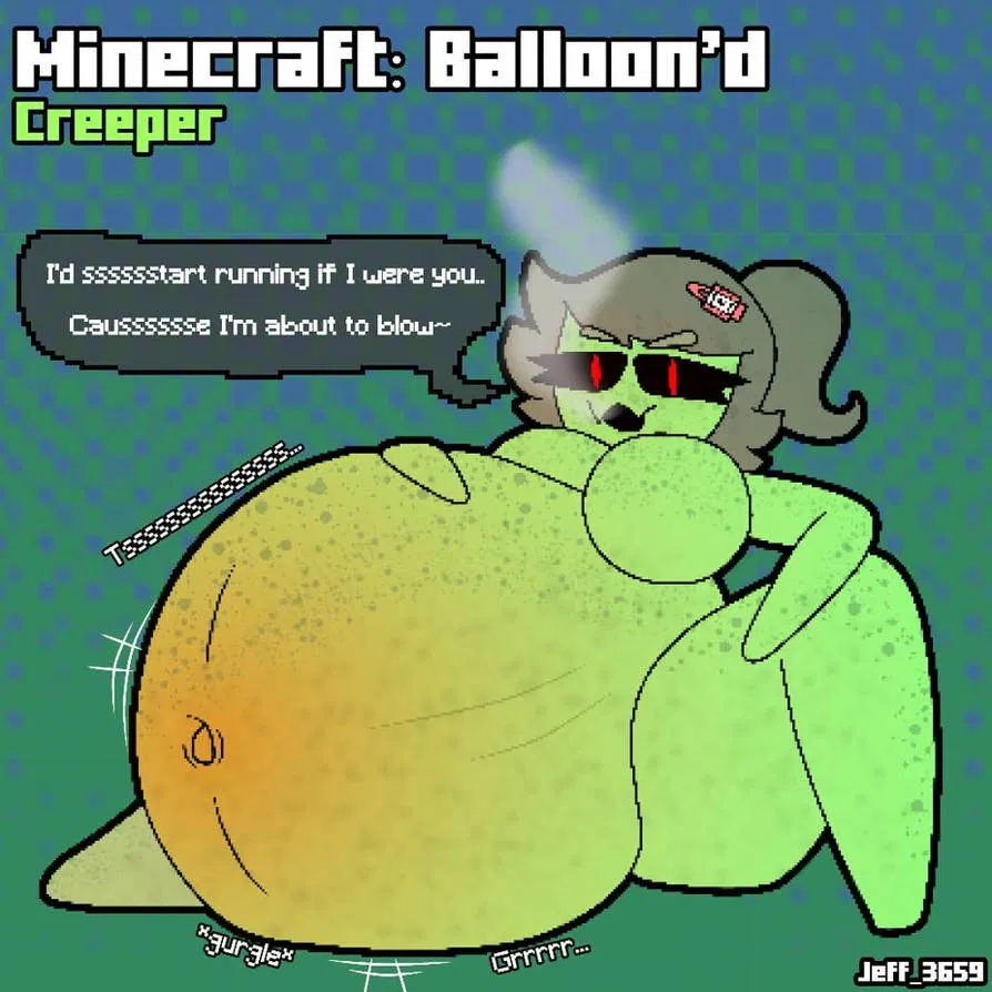 (Minecraft: Balloon'd 1/13) Churning Creeper