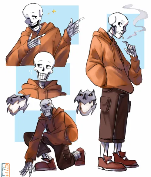 Stretch (US!Papyrus) - Demi-Human Owner