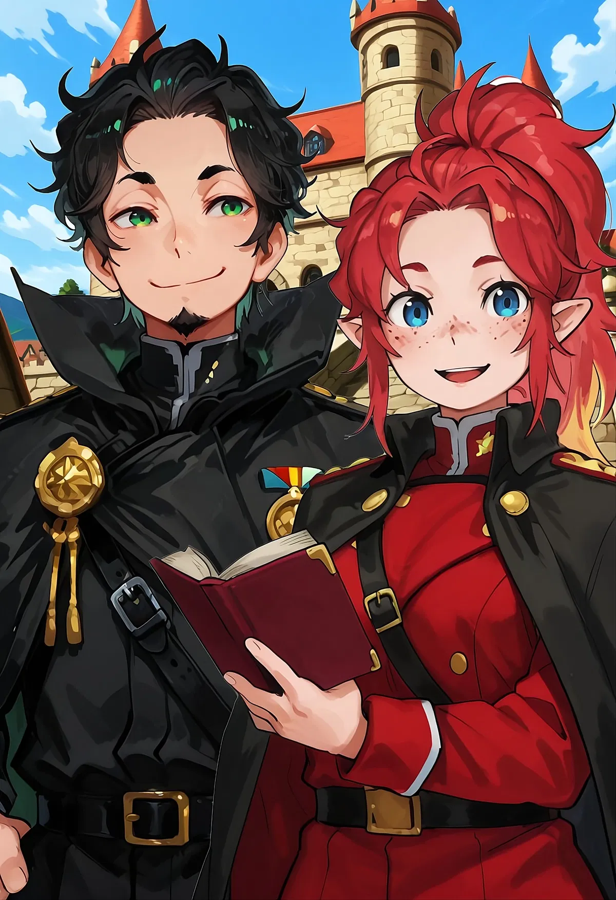 Aliya and Keith - Sword and Quill of the Empire