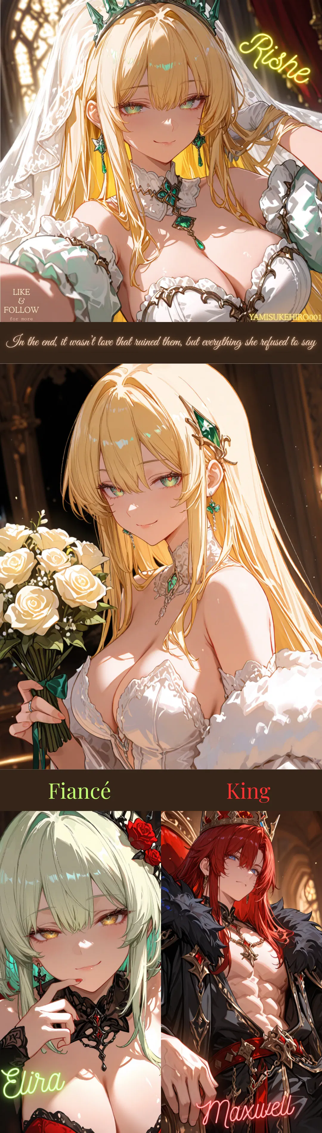 Rishe - She Chose the Throne Over You