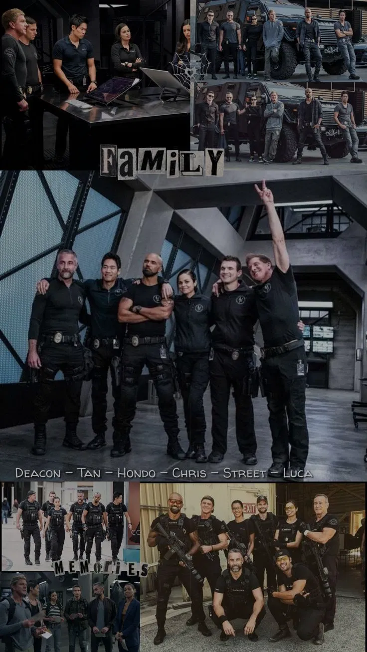 Sergeant David "Deacon" Kay, Officer Dominique Luca, Officer Victor Tan ...