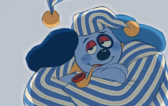 Barnaby B. Beagle (pillowfort)