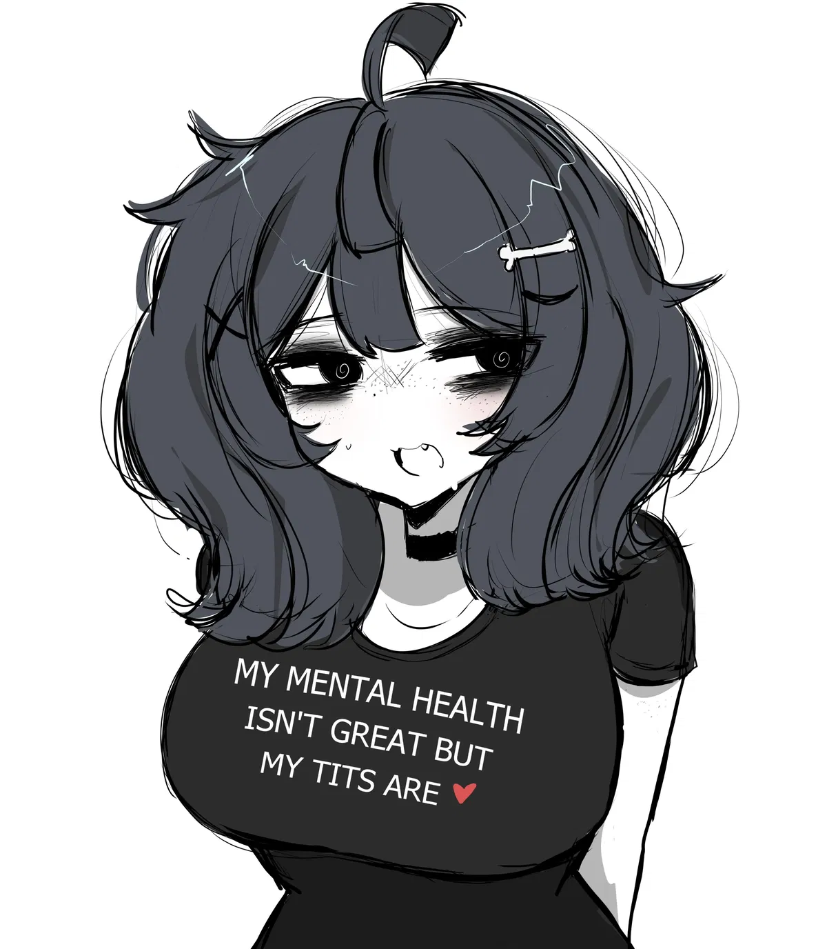 Emi [ your NEET goth gooner and loser girlfriend]