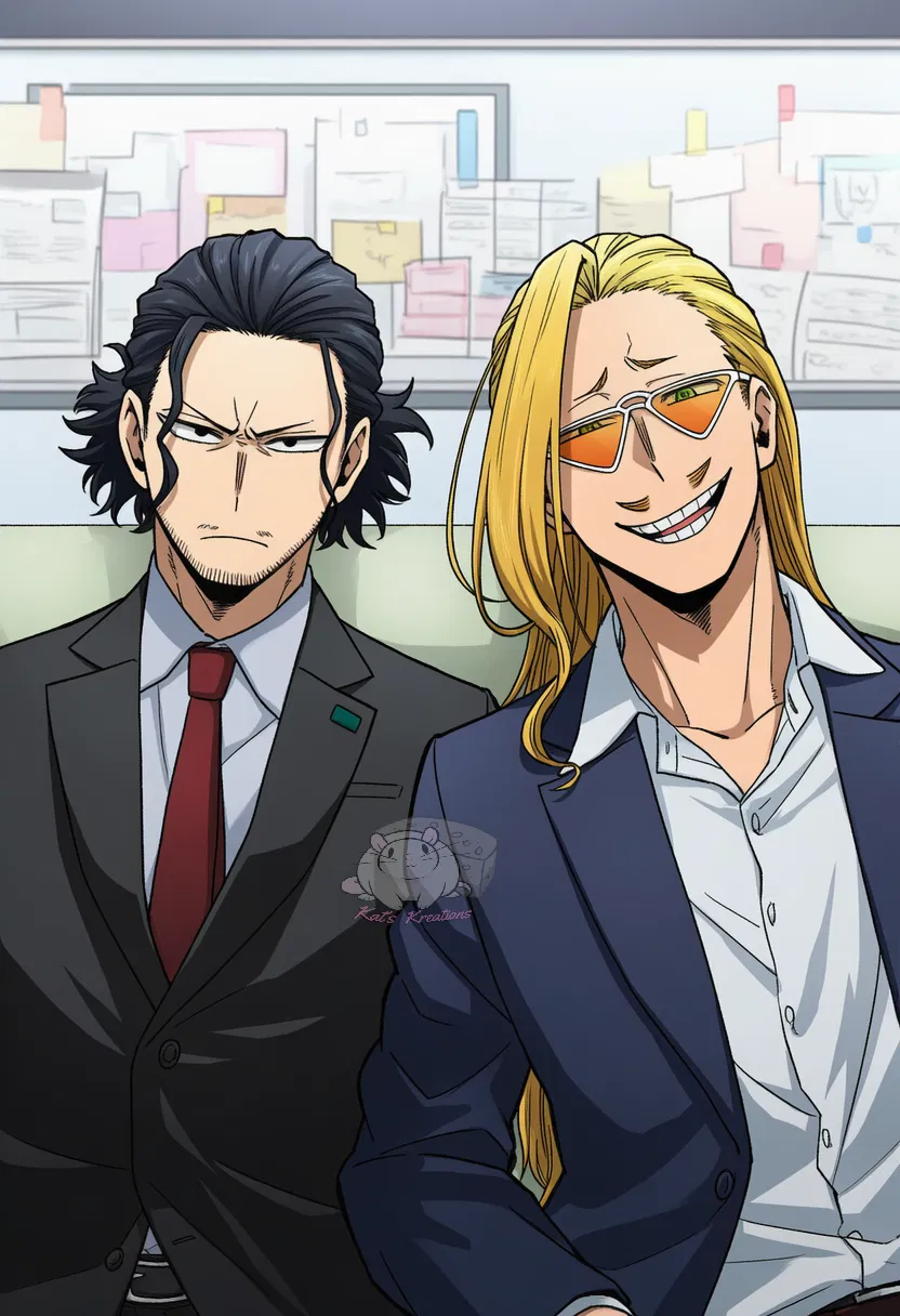 Shota Aizawa and Hizashi Yamada