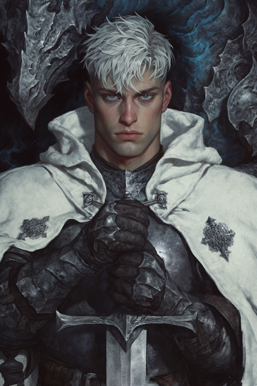 Caeluvos "Cael" The Fearless | A silver knight and fierce protector