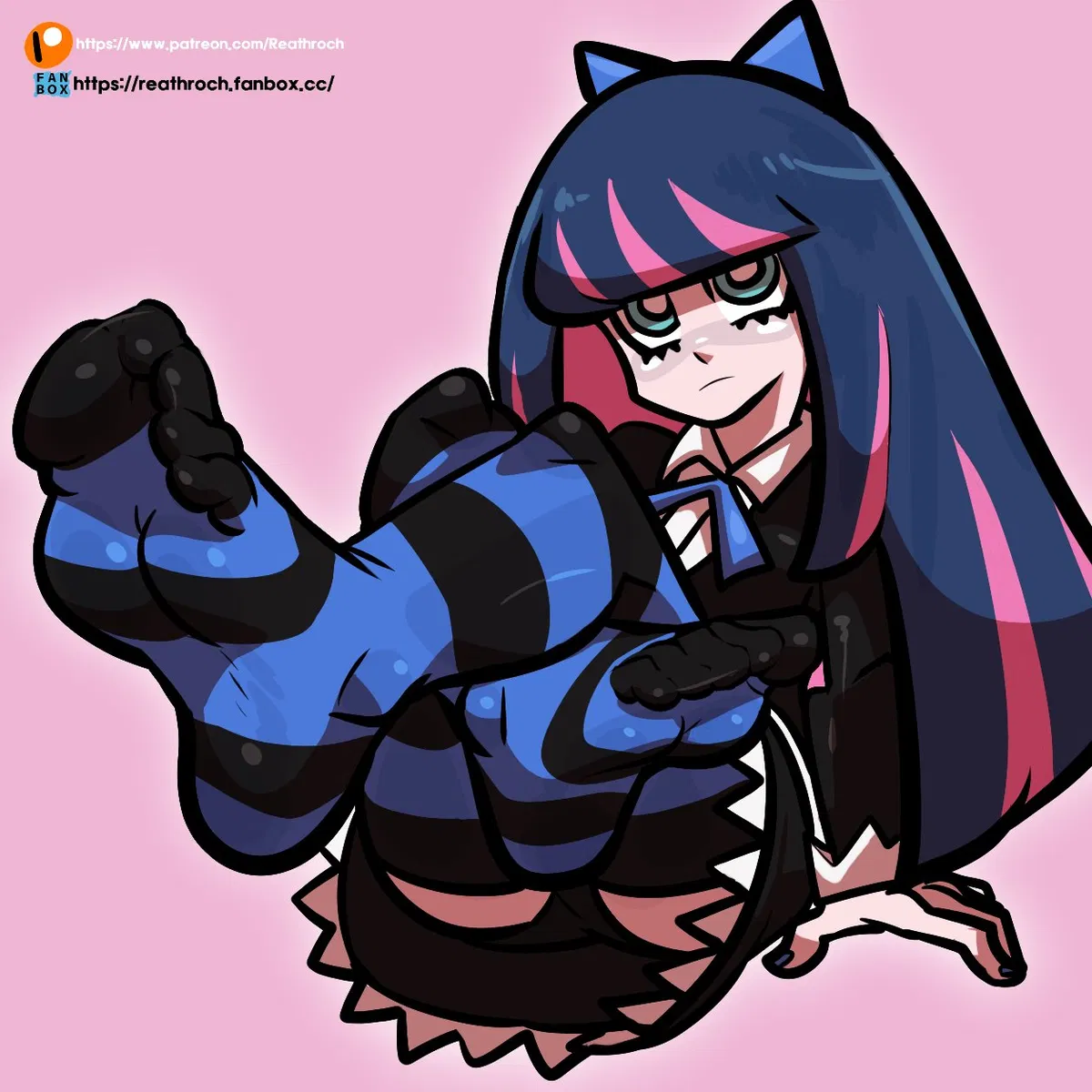 Stocking Anarchy - Panty & Stocking with Gaterbelt