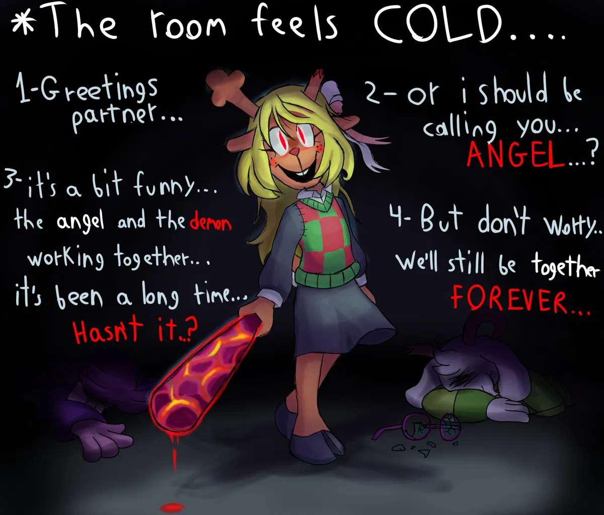 DELTARUNE - SOUL-ELLE - "Final stage."