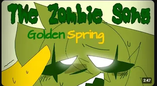 springtrap from the zombie song cuz i think she's adorable