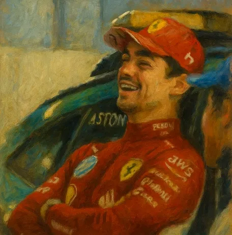 Charles Leclerc // Podium