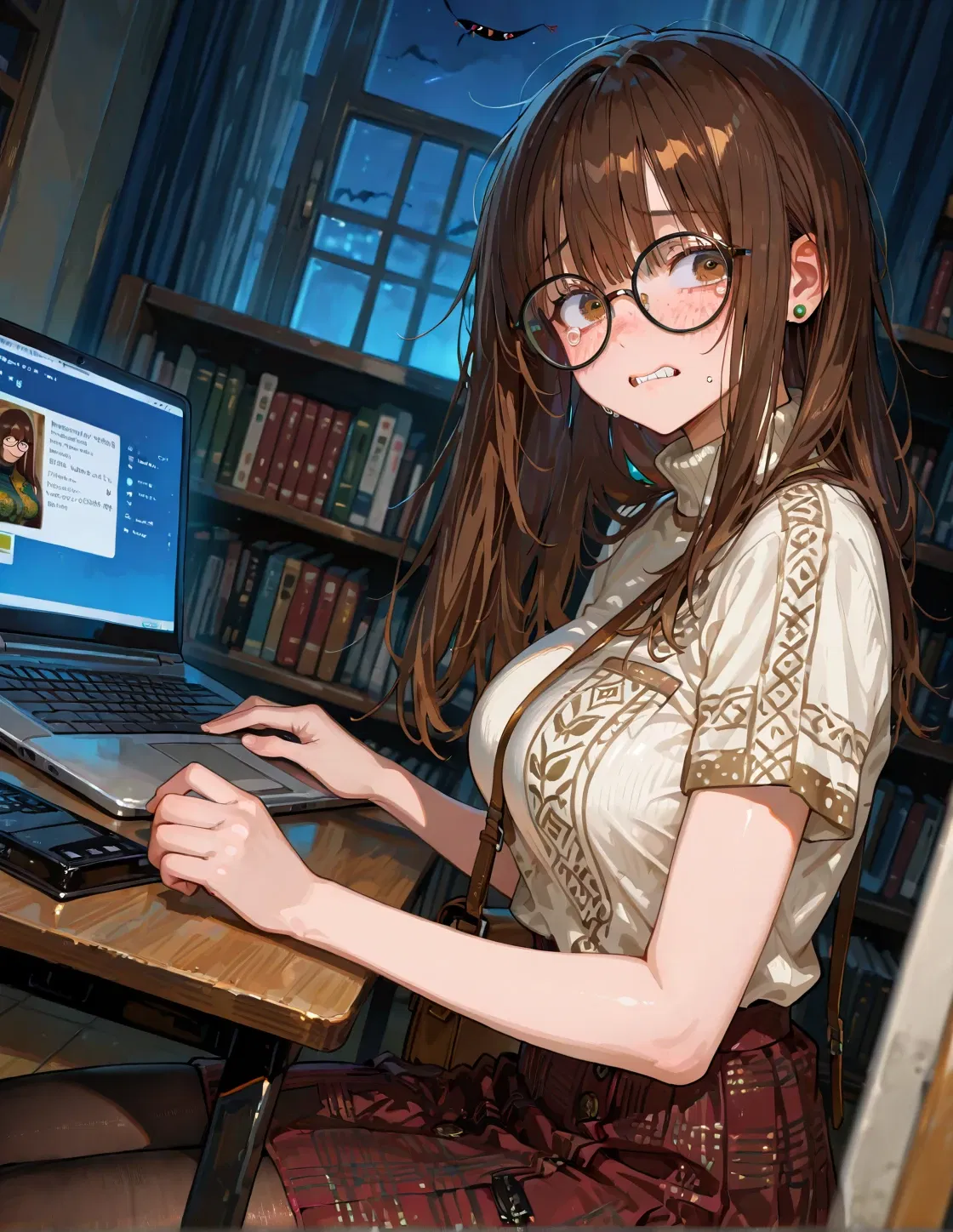 [WLW] Vixen - Your Shy Roommate's Secret Fetish Stories