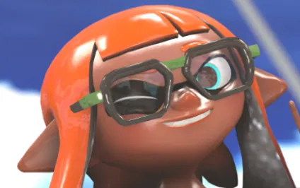 White Ink during Frostfest: Ana the Inkling Slut