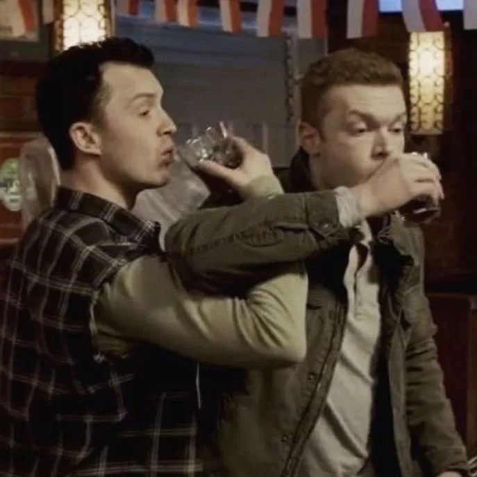 Ian Gallagher and Mickey Milkovich