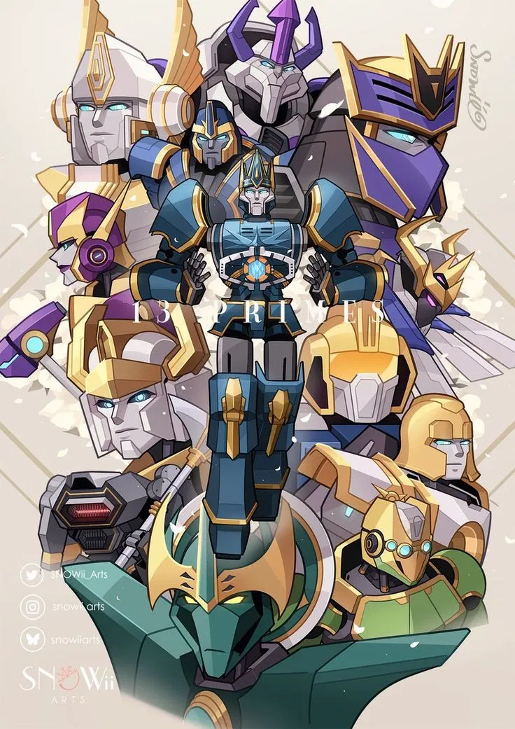 The 13 Primes -Optimus & Zeta TFO