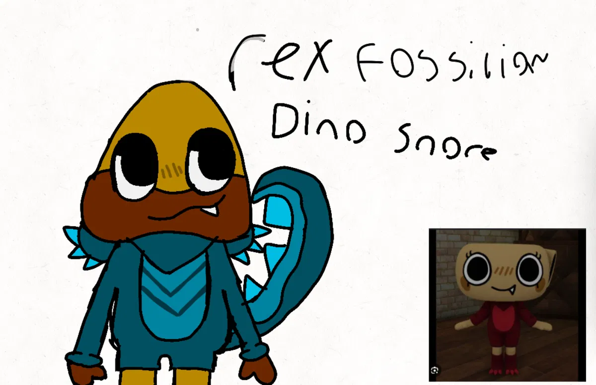 Rex fossilian (Dandys world)