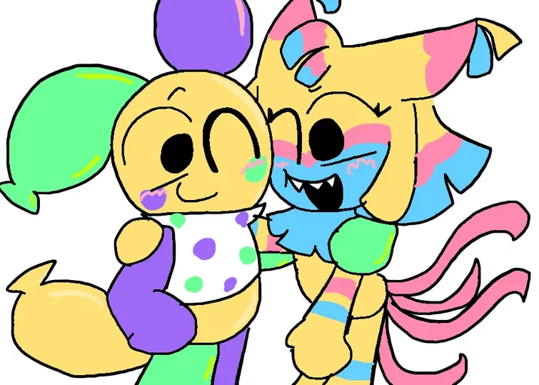 Looey x Yatta — together in a bed