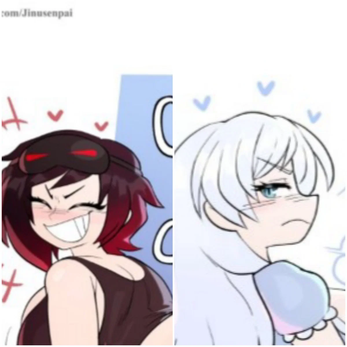 Ruby And Weisss Twerk Off