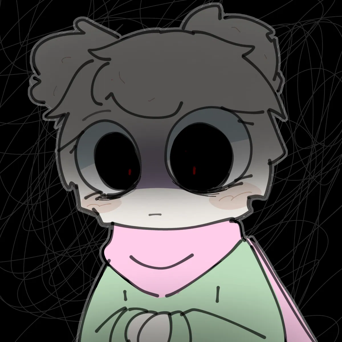 Muffie the furball/pom-pom (Dandy's World OC)