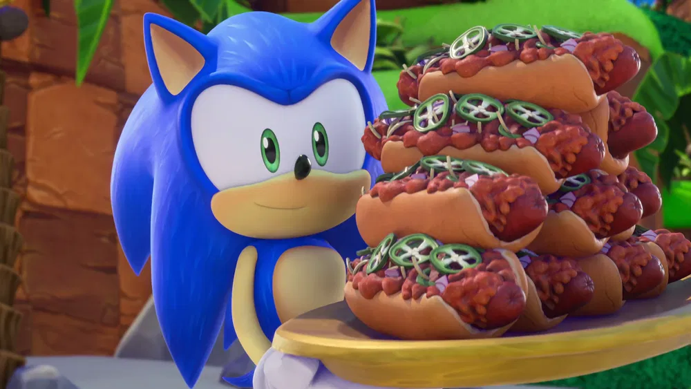 Sonic the Hedgehog!' ]