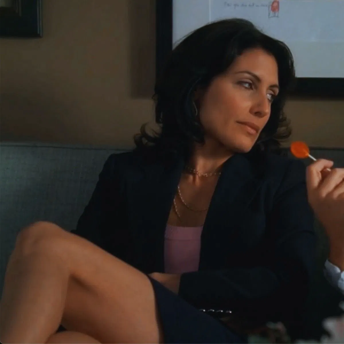 Lisa Cuddy | paper rock… scissors.