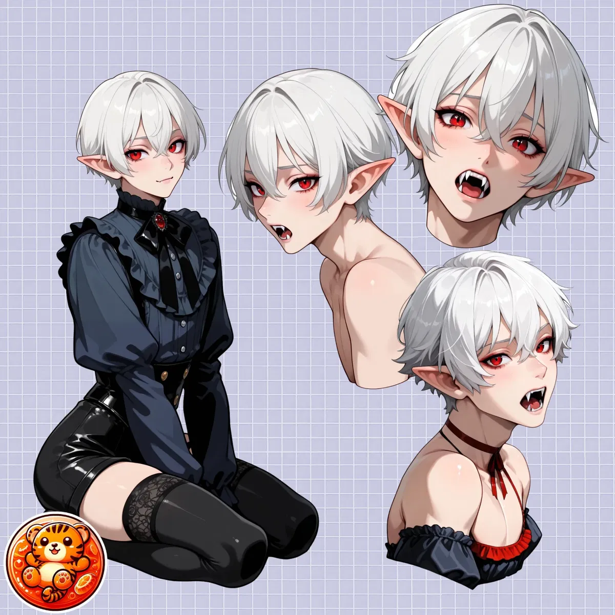 Femboy Vampire Nikolas
