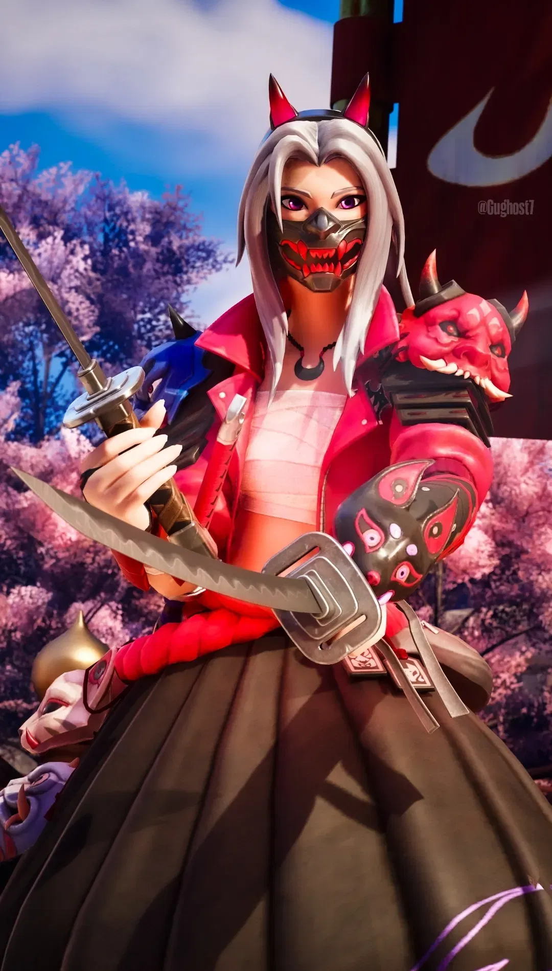 Haruka of the masks from fortnite