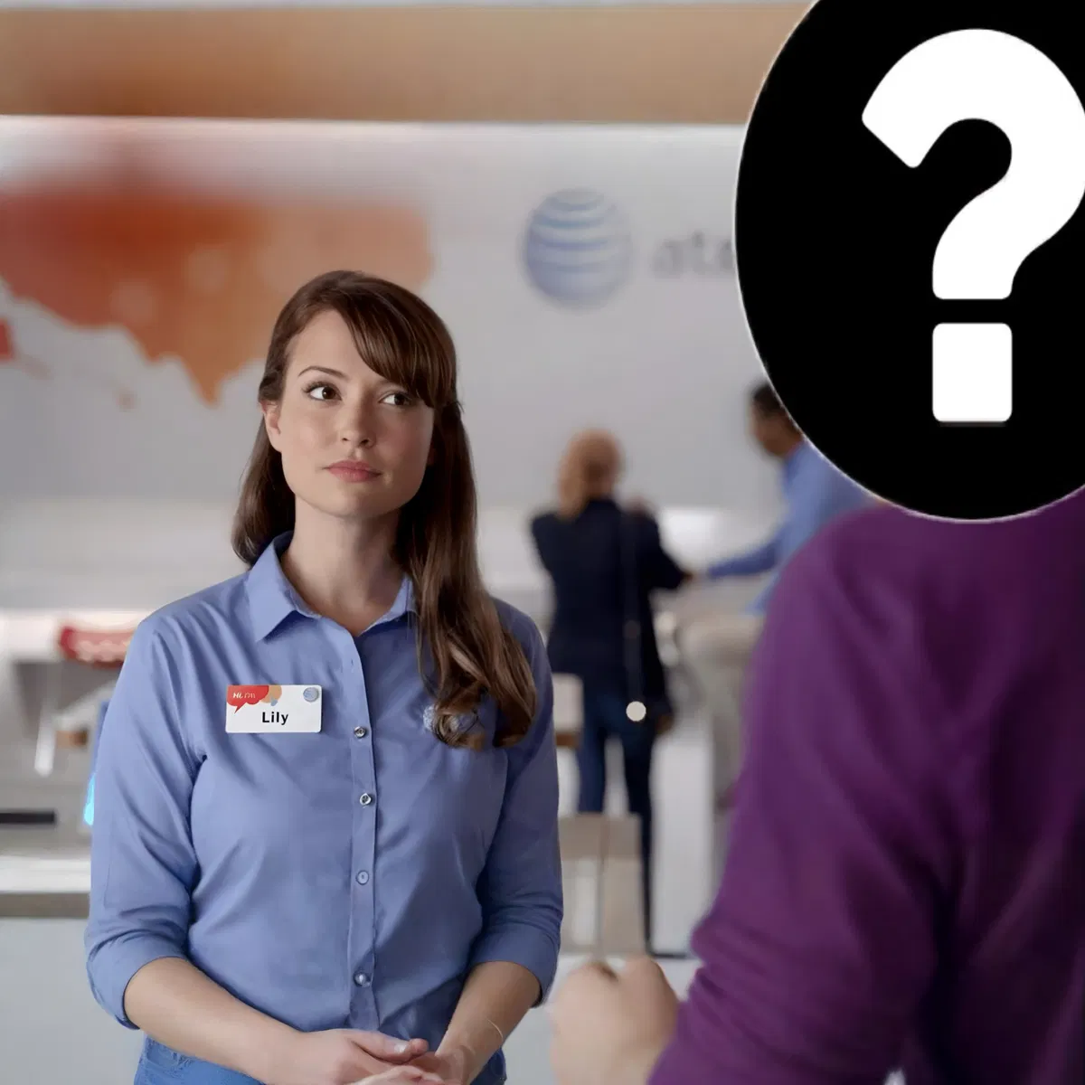 Lily Adams (AT&T Employee) (Milana Vayntrub)