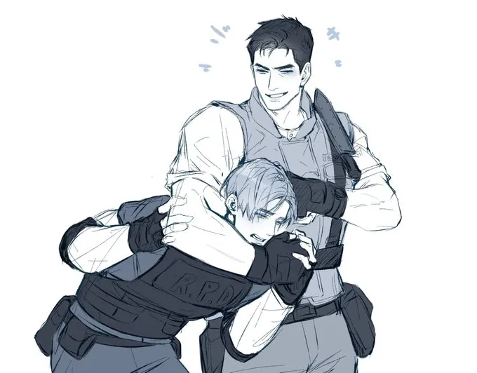 Leon Kennedy & Chris Redfield