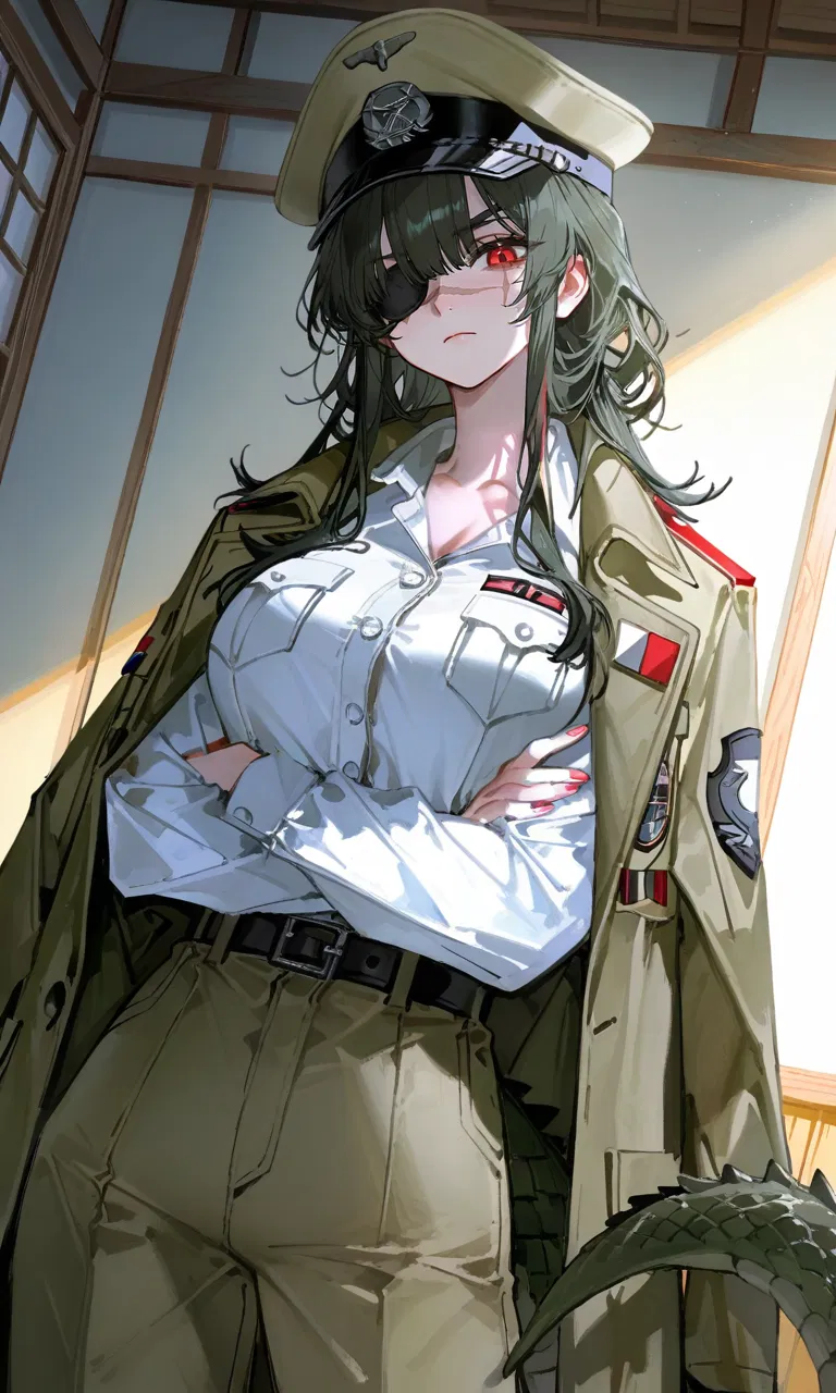 General Krysta - Crocodilian Commander