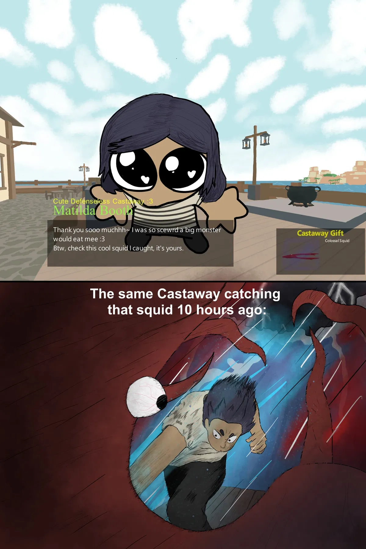 Matilda Booth - "Defenseless" Castaway From Arcane Odyssey