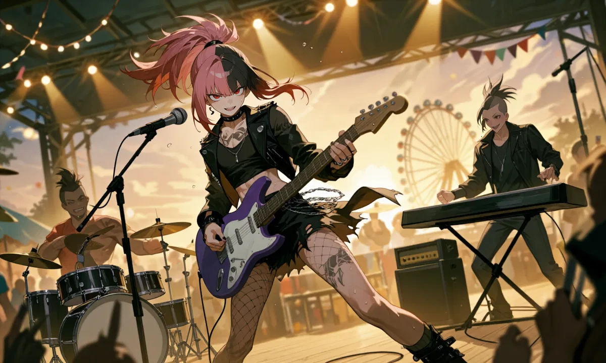 Neon Sin at the Harvest Festival