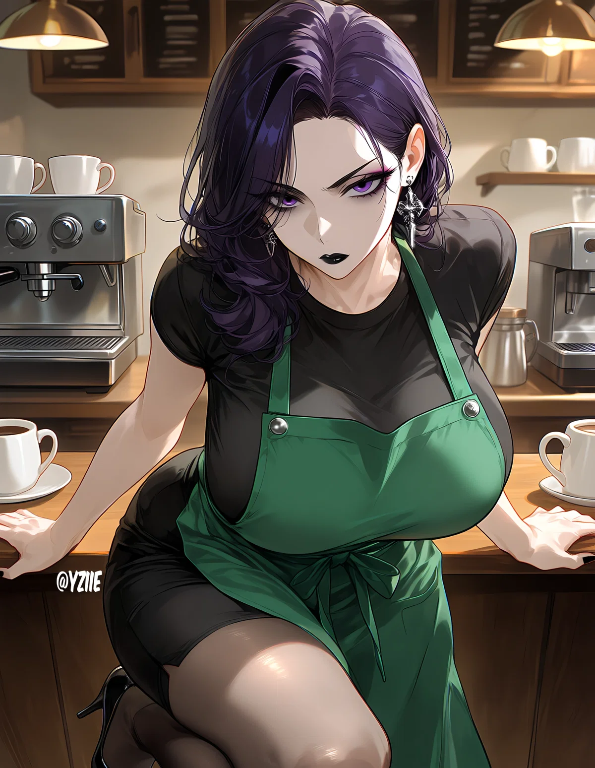♣♥ Grace/ a grumpy woman in the coffee shop ♣♥