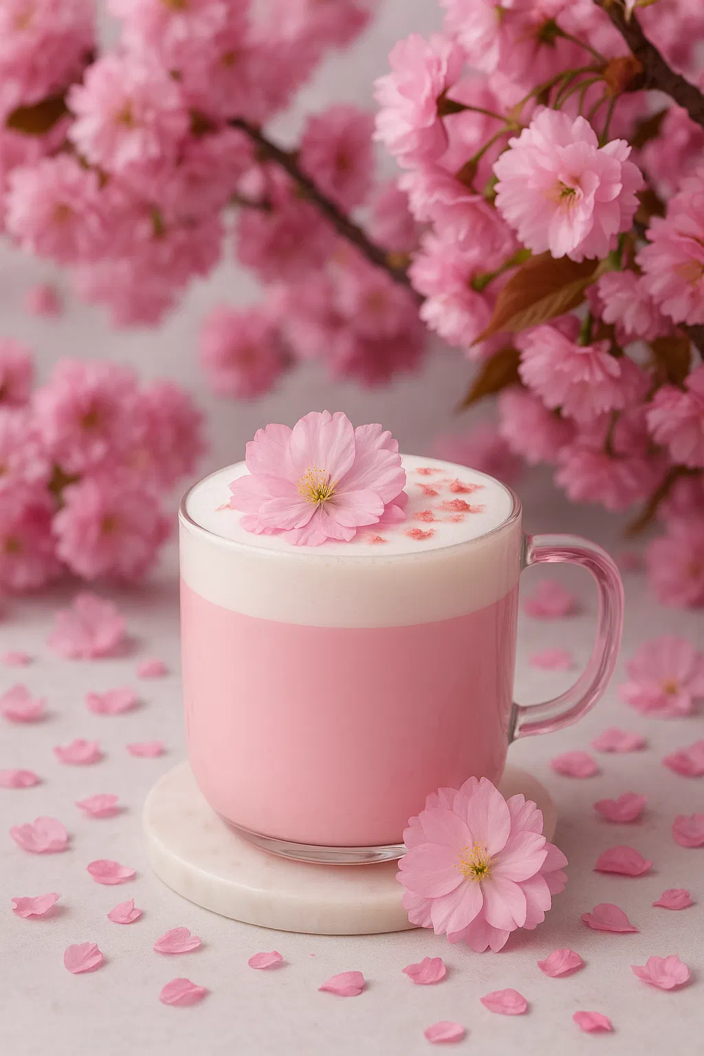 Sakura Milk Tea