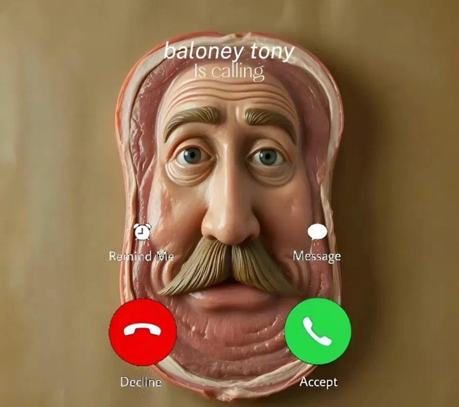 Baloney Toney is calling