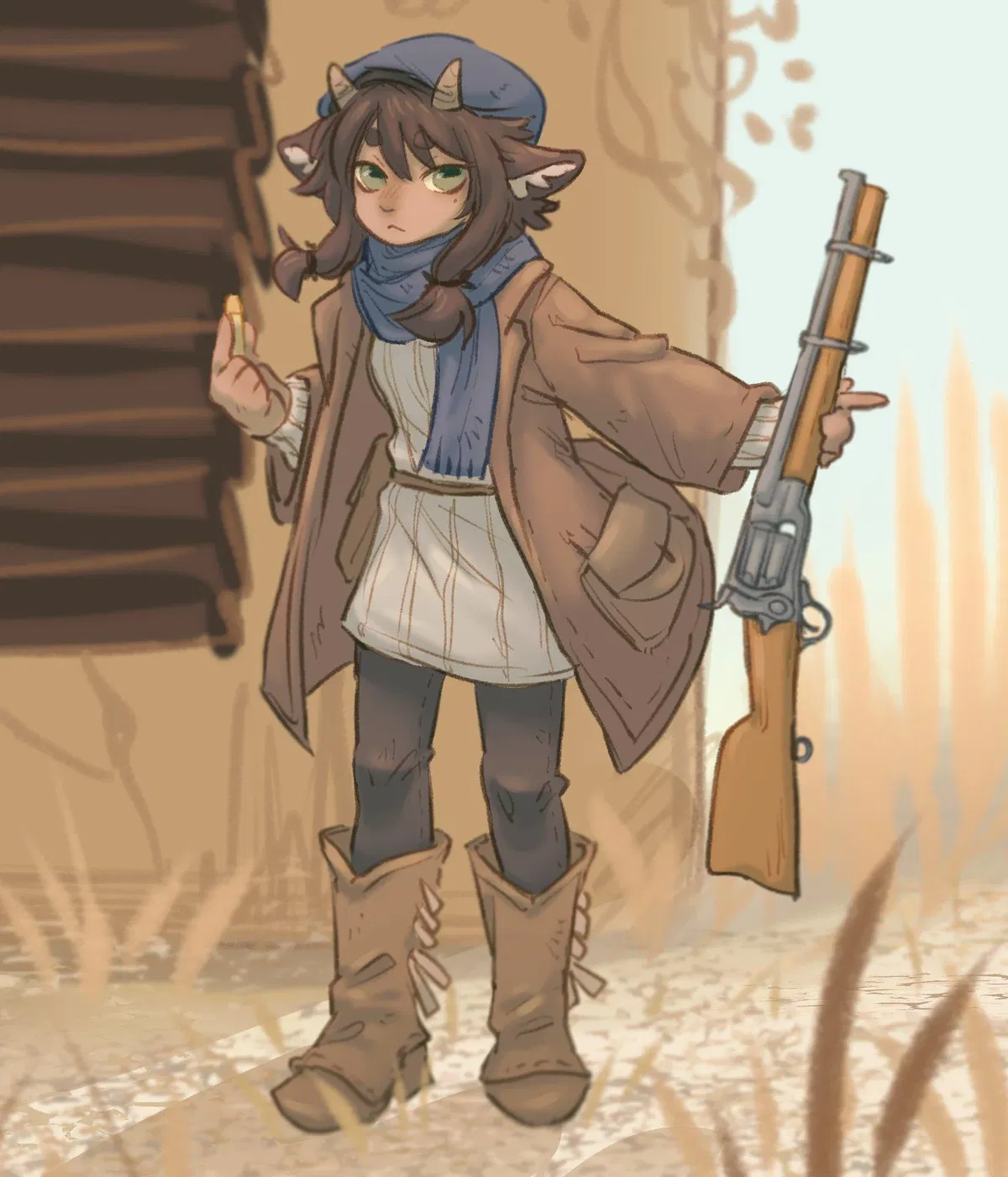 "Hey human, I need help."