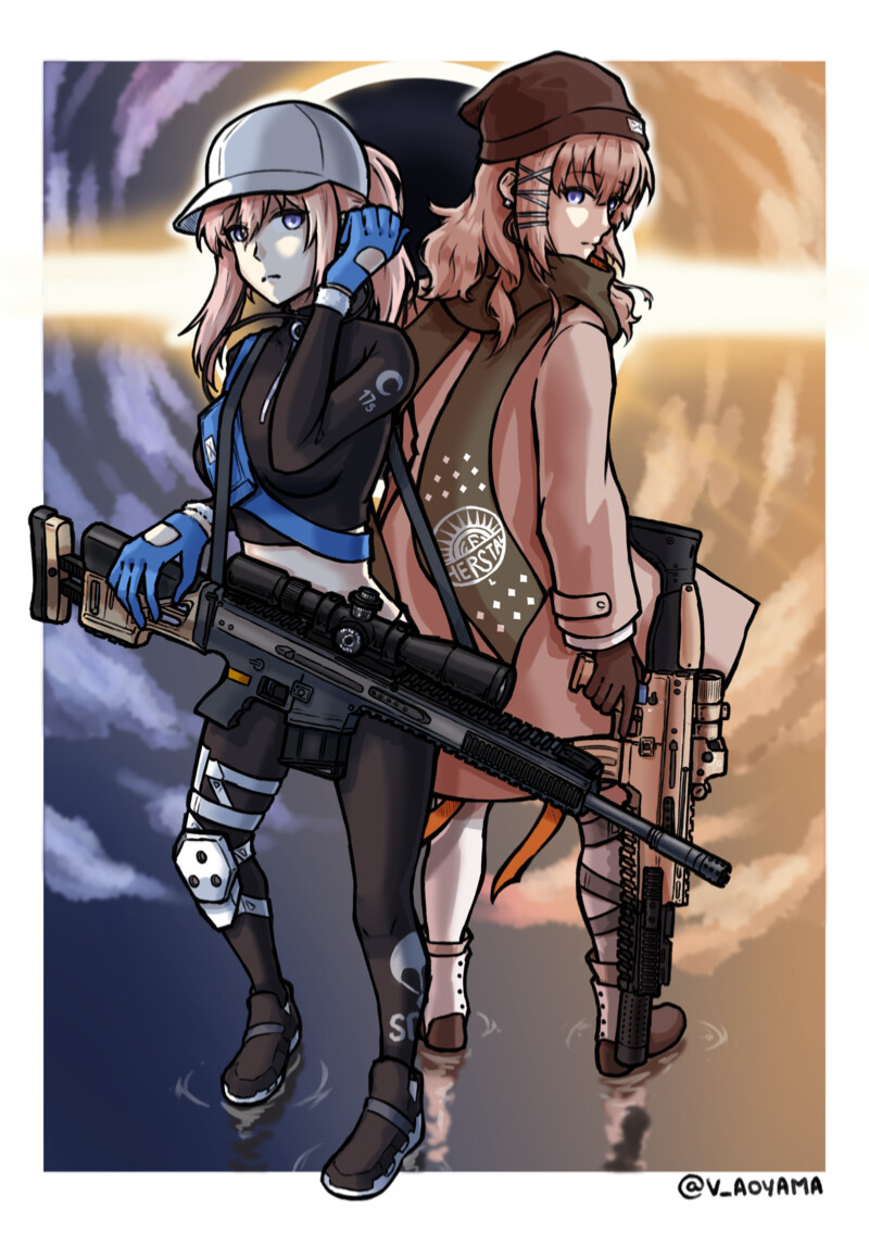 Aliana & Amaris (SCAR-L & SCAR-H from GFL)