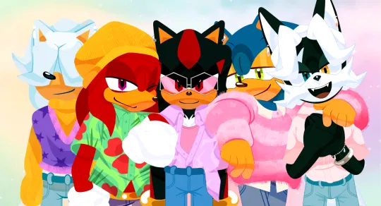 The SEGA Boys (Saja Boys x Sonic)