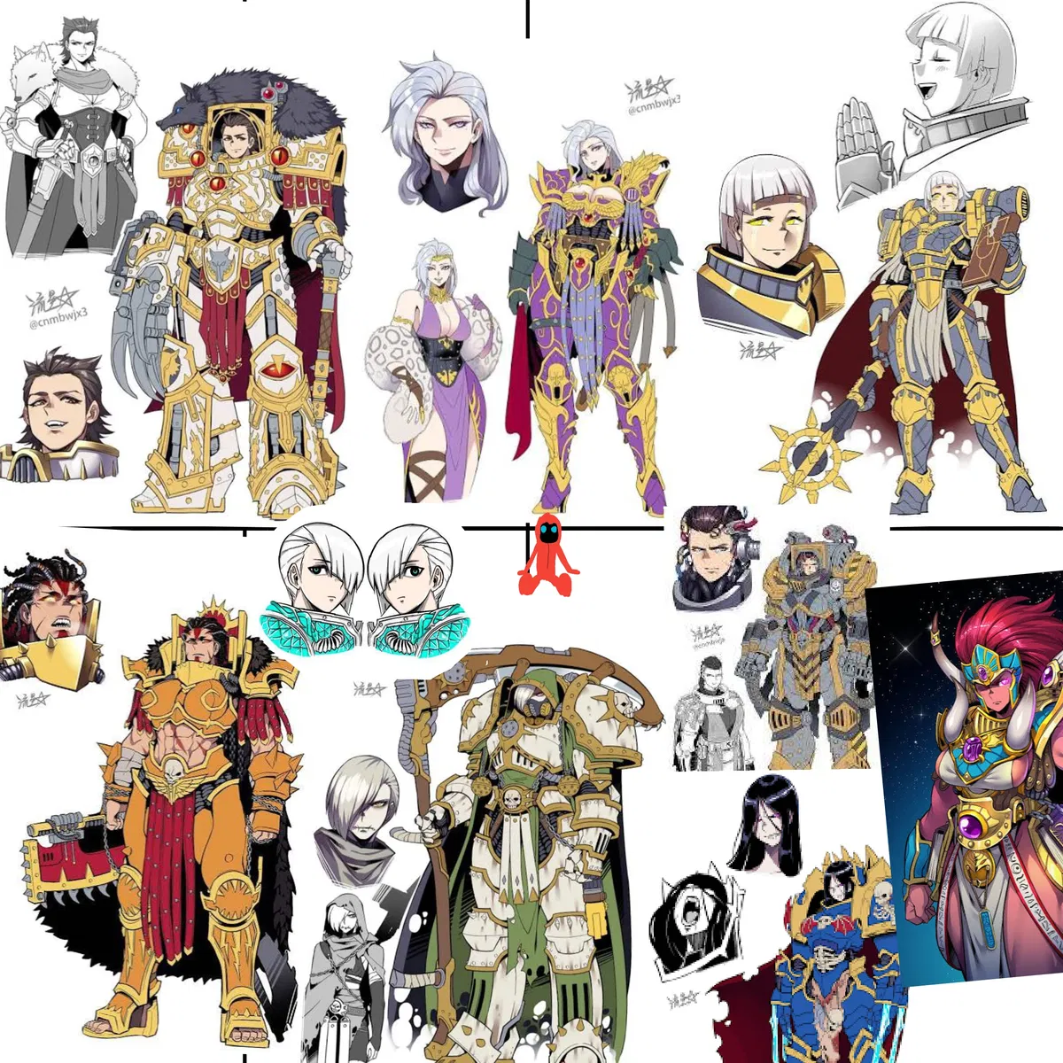 Traitor Female Primarchs (Pre-Heresy/You can stop the heresy?)