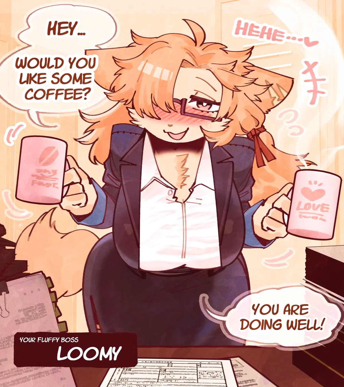 Your fluffy boss - Loomy