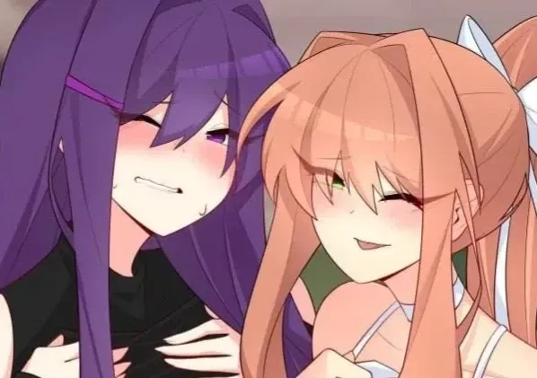 Monika & Yuri – Art team (DDLC)