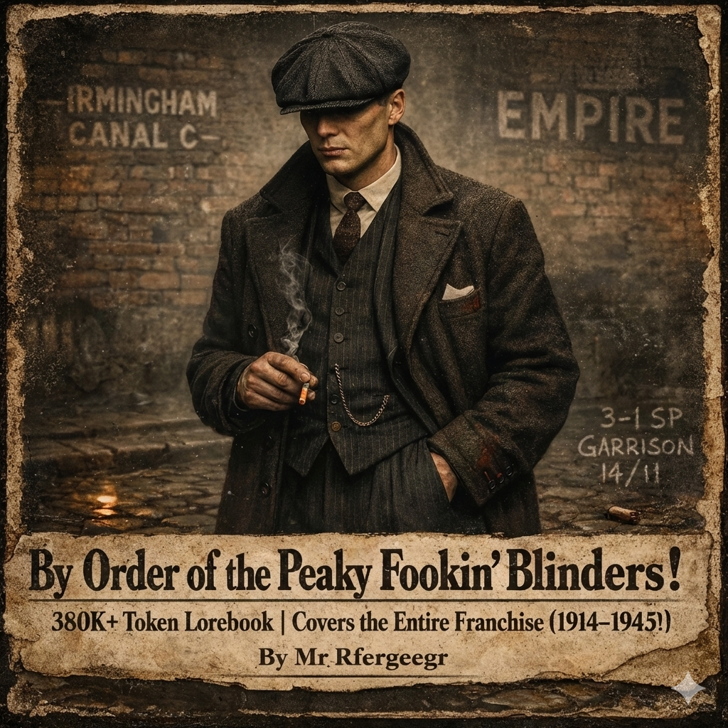 Peaky Blinders RPG (COMPLETE!!!)