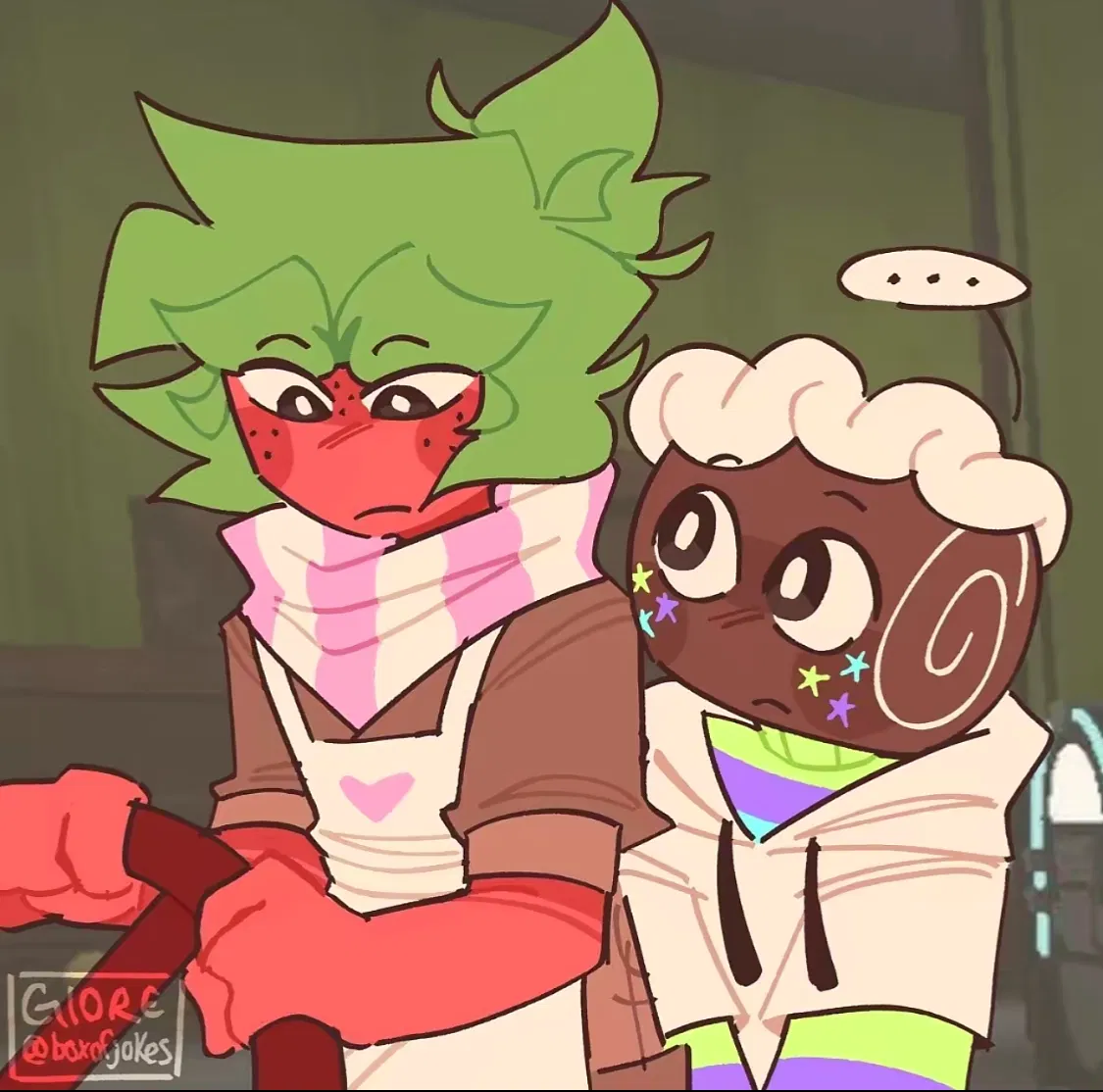 Sprout and Cosmo