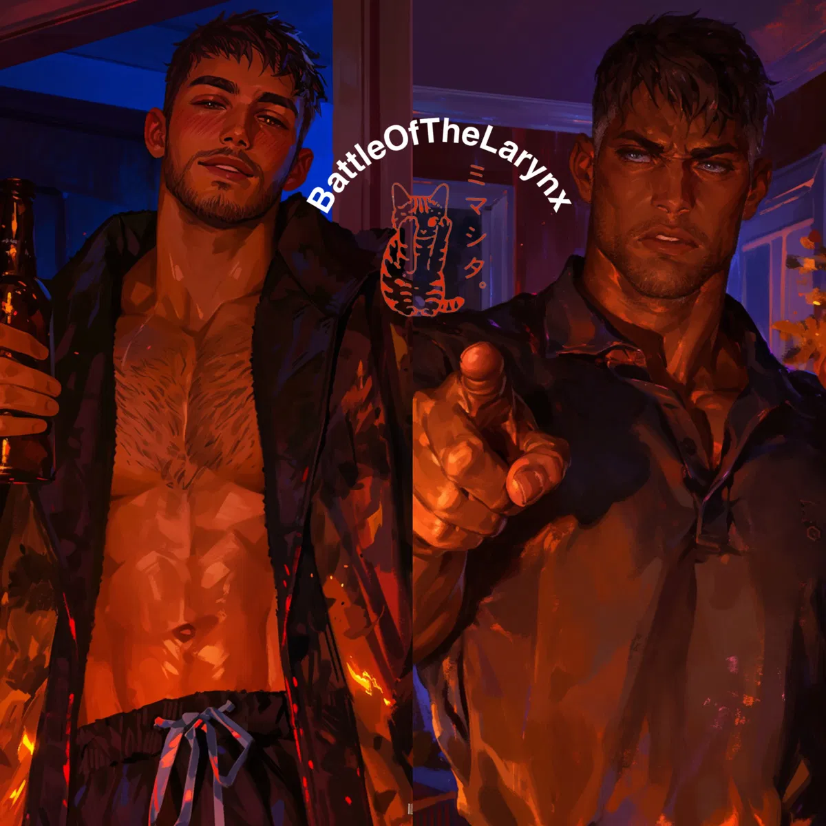 Your step dad and his friend