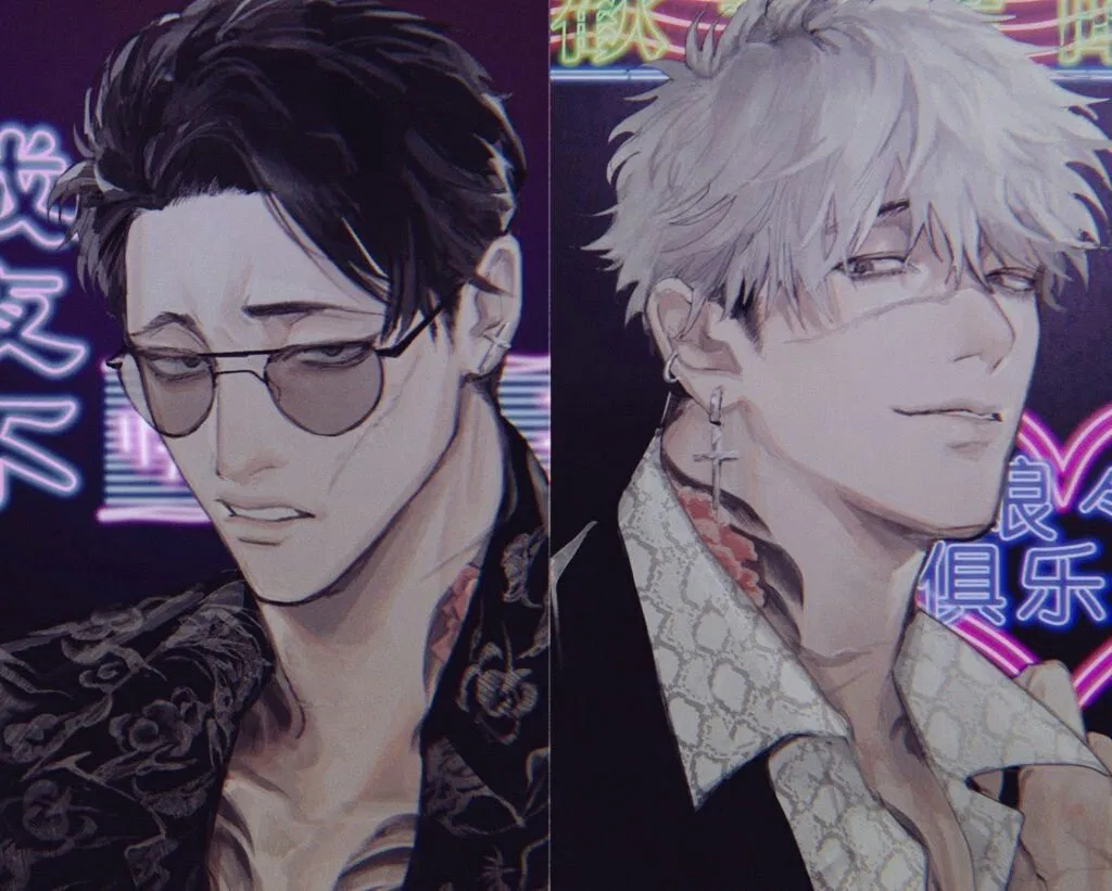 Yami Hosokawa and Arakaki Izanagi
