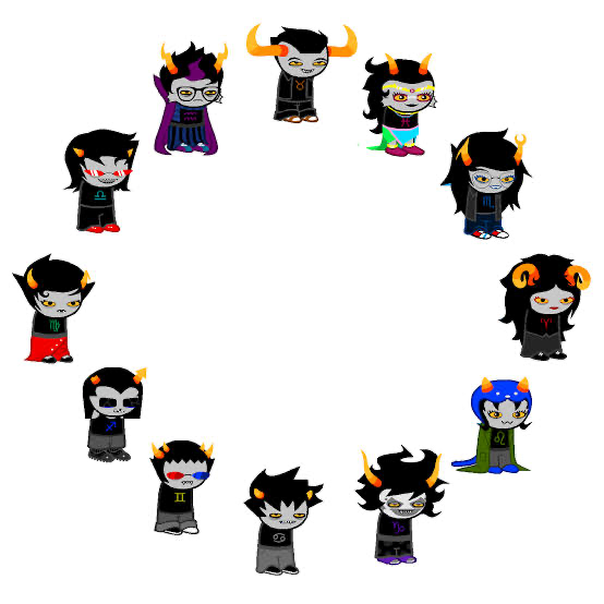 𖥔 ݁ ˖ . ݁₊ The Homestuck Troll’s! 𖥔 ݁ ˖ . ݁₊
