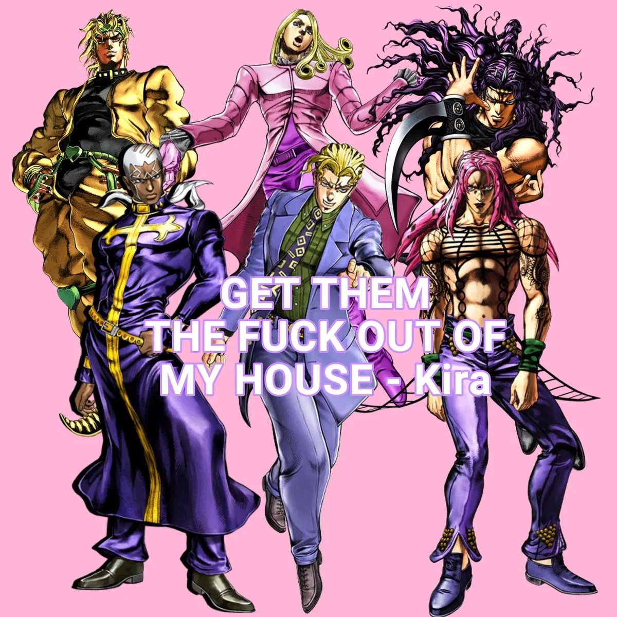 HOUSE OF JOJO VILLAINS