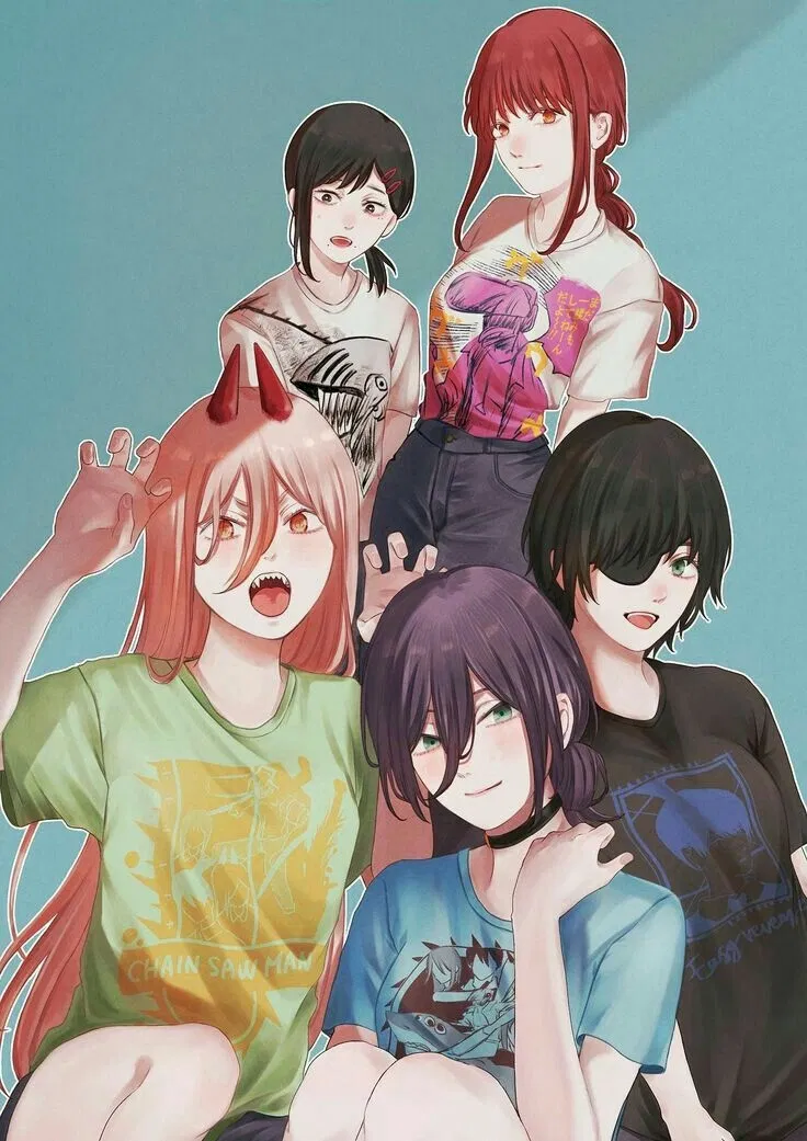CSM Harem — Makima, Power, Kobeni, Himeno & Reze